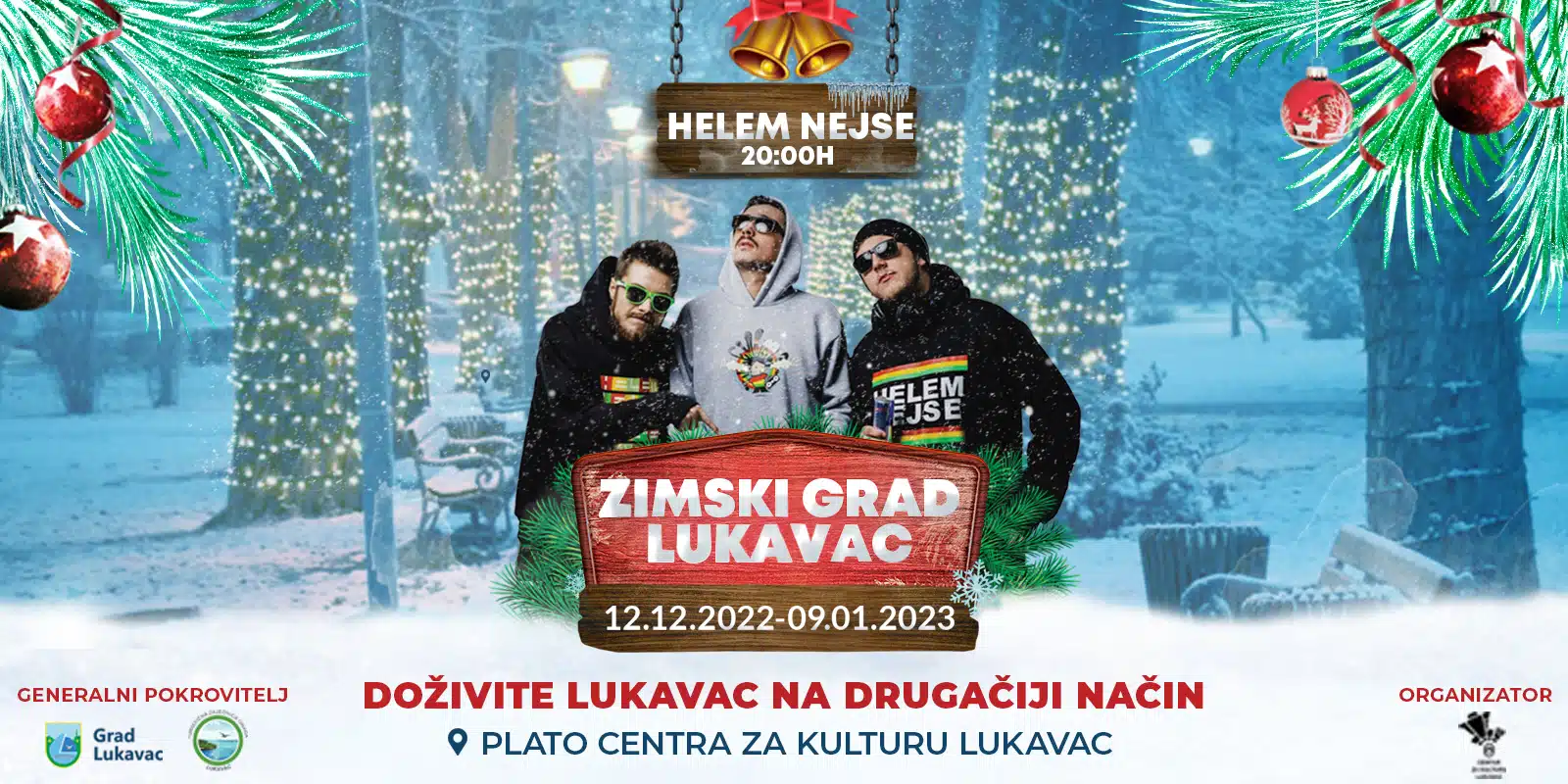 Lukavac: Koncertom grupe “Helem nejse” počinje manifestacija “Zimski ...