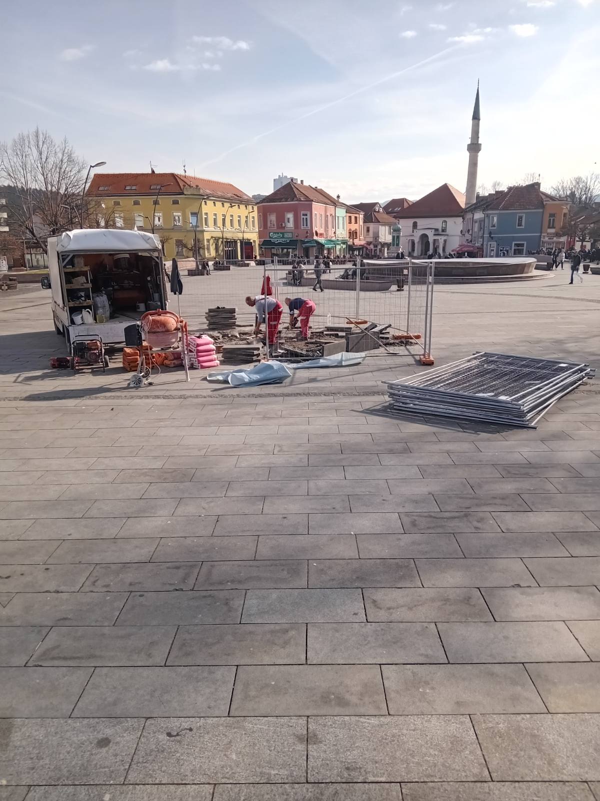 Sanacija pješačke zone Korzo u Tuzli