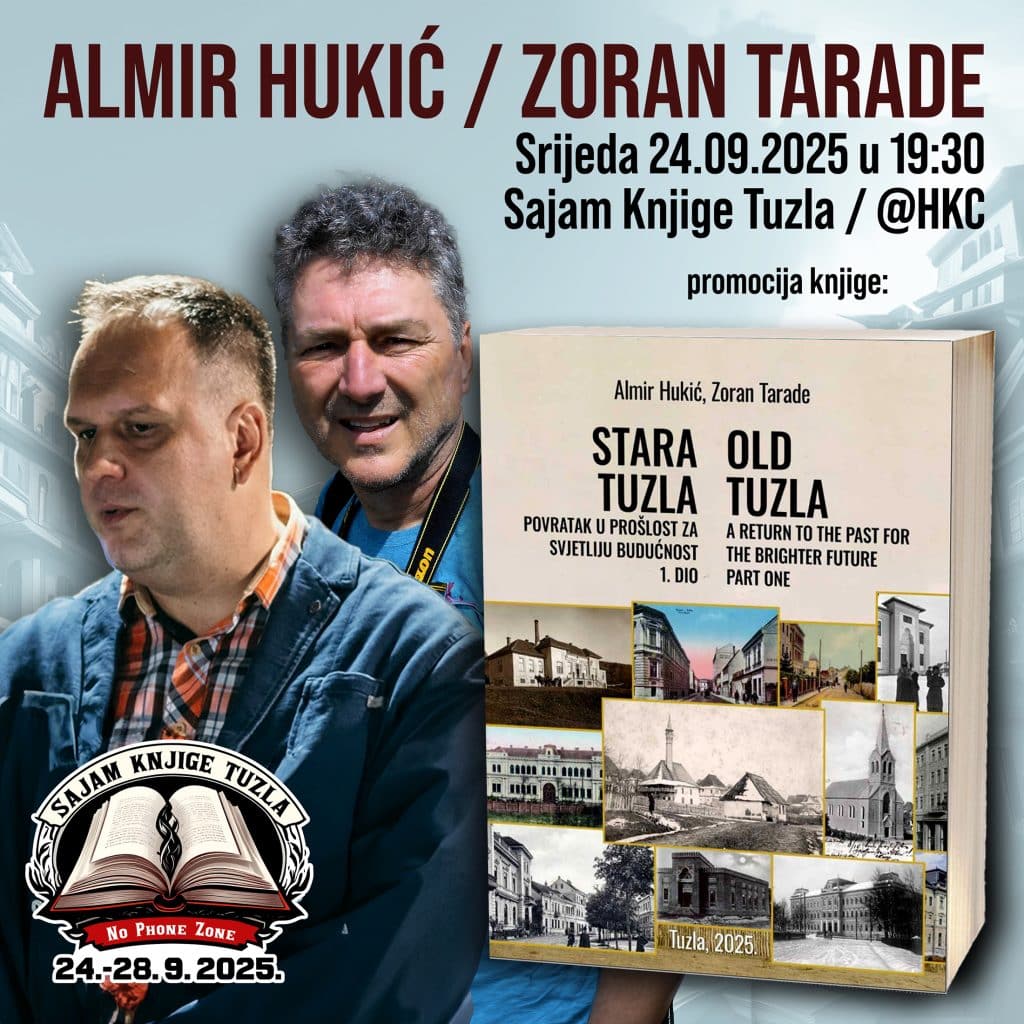 Od “Stare Tuzle” do “SMAK-a”: Pet autora sa jedinstvenim pričama stiže na Sajam knjige u Tuzli